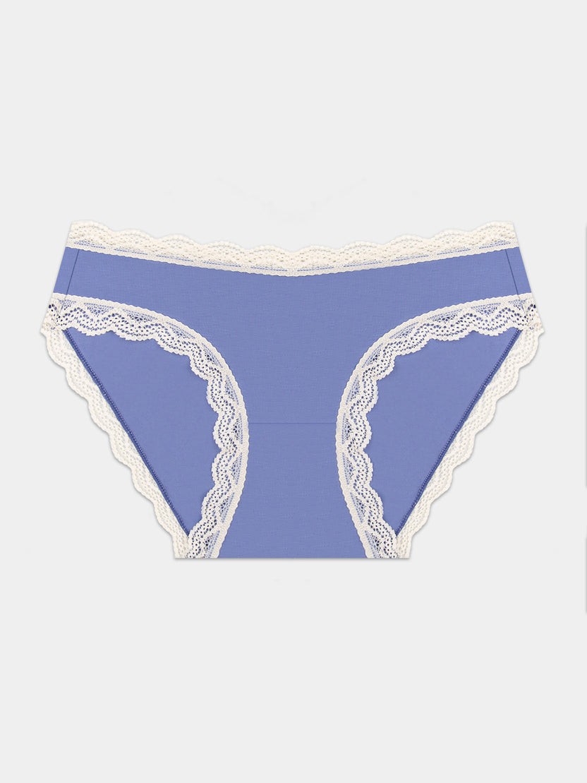 The Original Knicker - Denim Blue & Buttercream | Sustainable TENCEL ...
