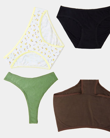 Soft & Sustainable TENCEL™ Modal Knickers | Stripe & Stare