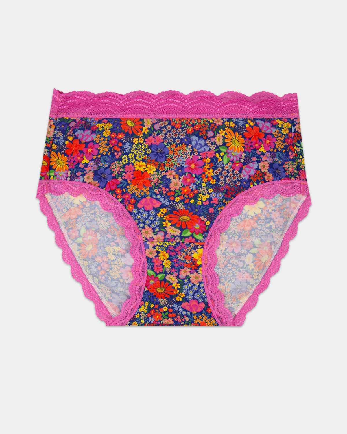 High Rise Knicker - Full Bloom | Sustainable TENCEL™ Underwear – Stripe ...
