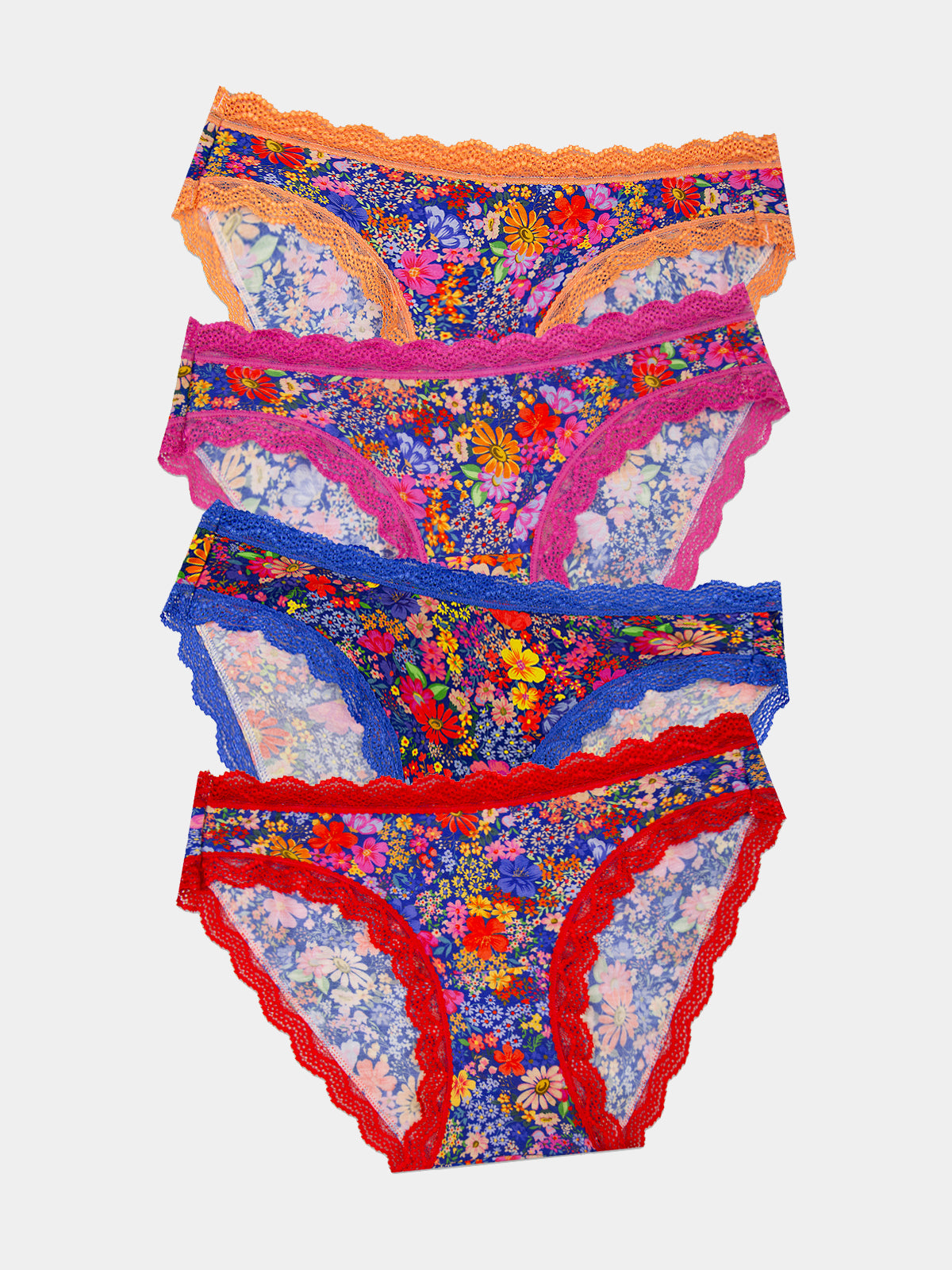 The Original Knicker Four Pack - Full Bloom | TENCEL™ Underwear ...