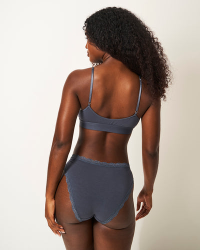 The Original Knicker Graphite Tencel™ Underwear Stripe And Stare