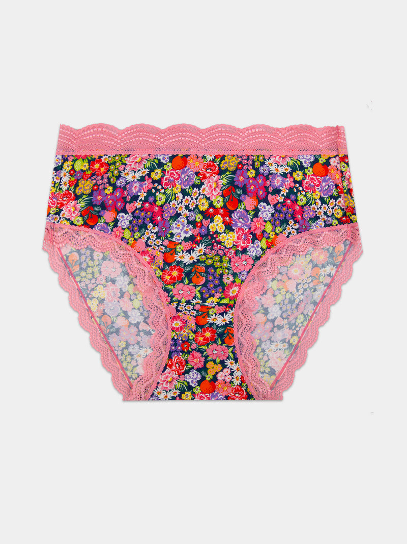 High Rise Knicker - Botanical Bloom | Sustainable TENCEL™ Underwear ...