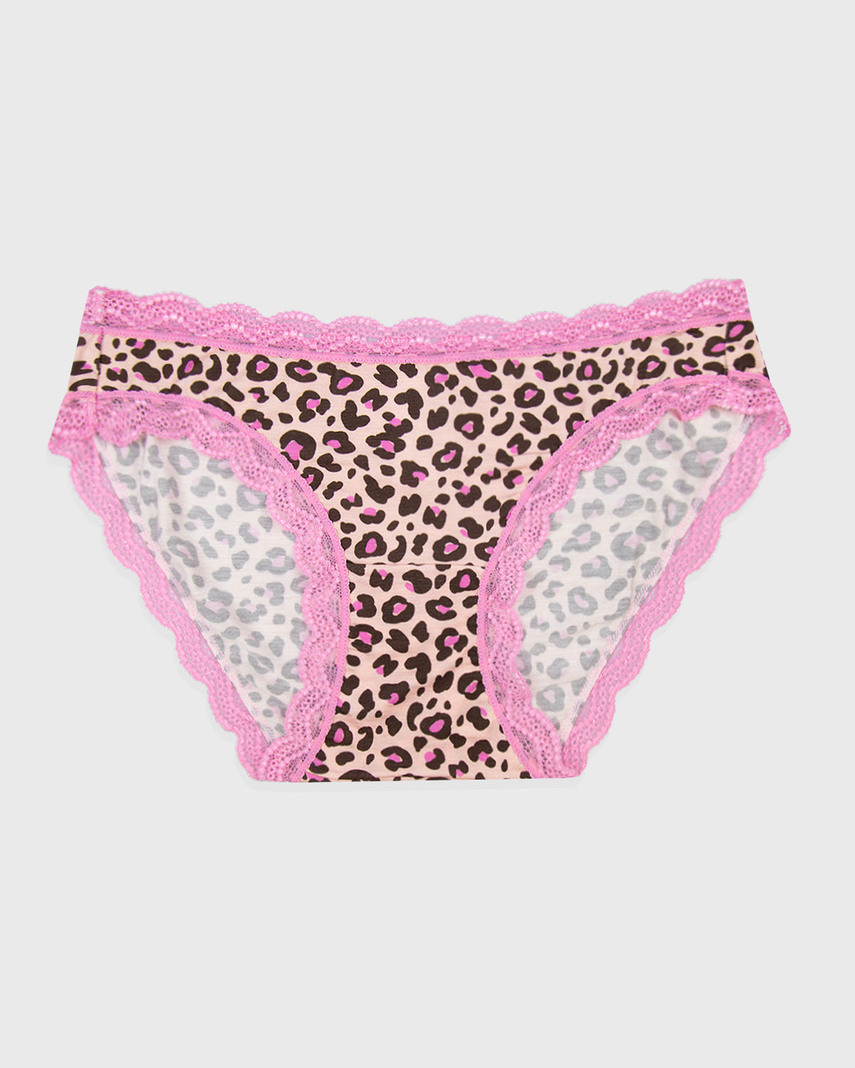 The Original Knicker - Liquorice Leopard | Sustainable TENCEL ...