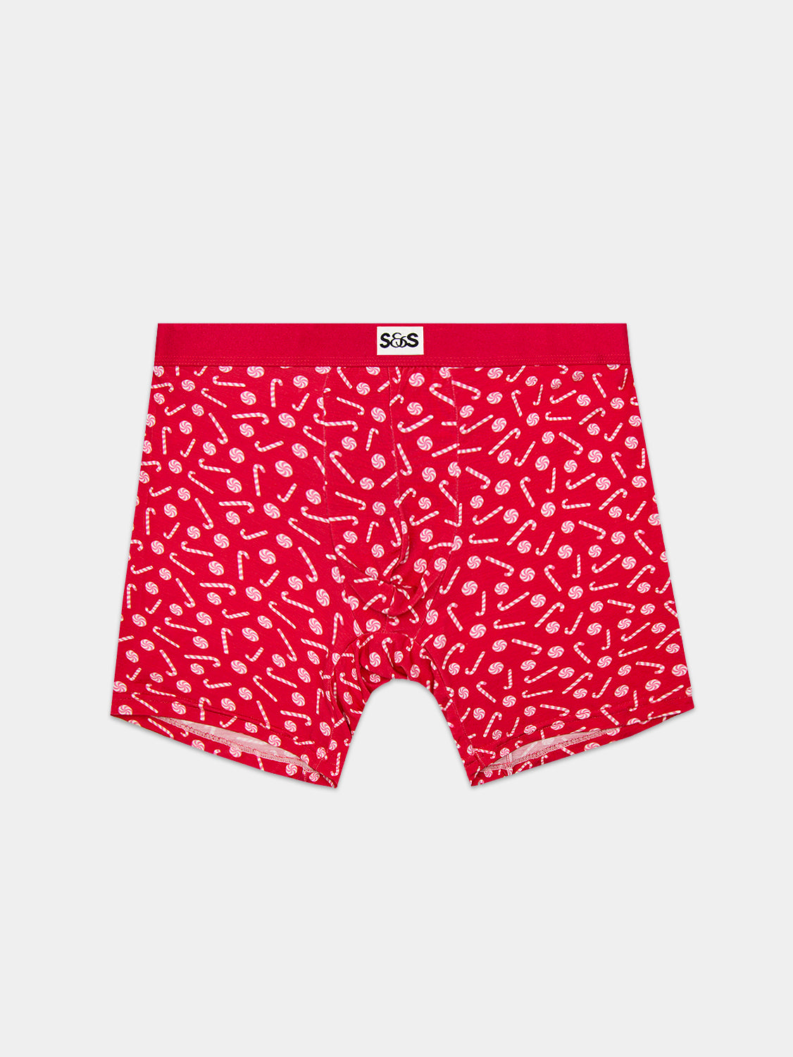 Men's Boxer - Candy Cane Swirl | Sustainable TENCEL™ Underwear – Stripe ...