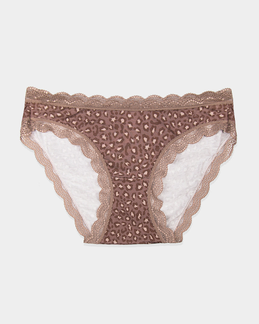 The Original Knicker - Neutral Leopard Taupe – Stripe & Stare